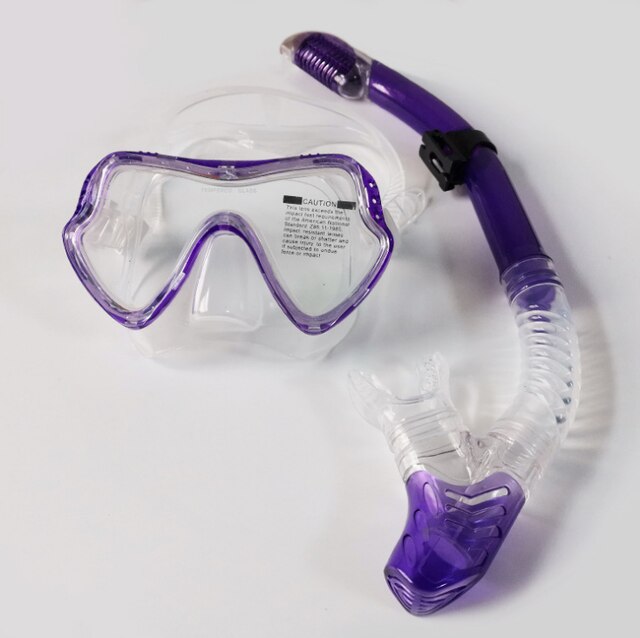 Scuba Diving Mask Silicone Mask Snorkel Anti-Fog D... – Grandado