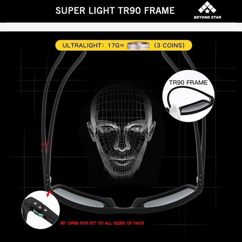 Blue Mirror Aviation Man Sunglasses Polarized sun ... – Vicedeal