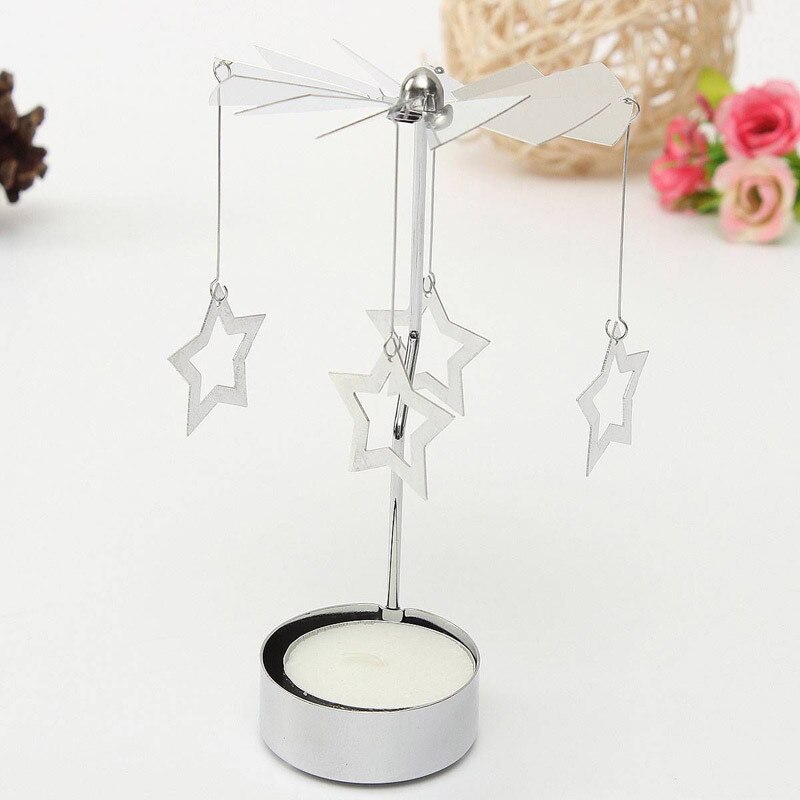 Great Rotary Spinning Carousel Angel / Deer / Star... – Grandado