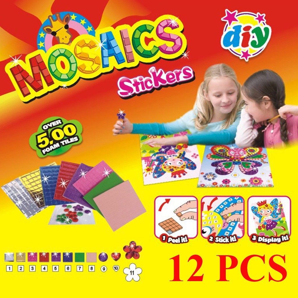 Children's Toys Manual DIY Mosaics Diamond Paintin... – Vicedeal