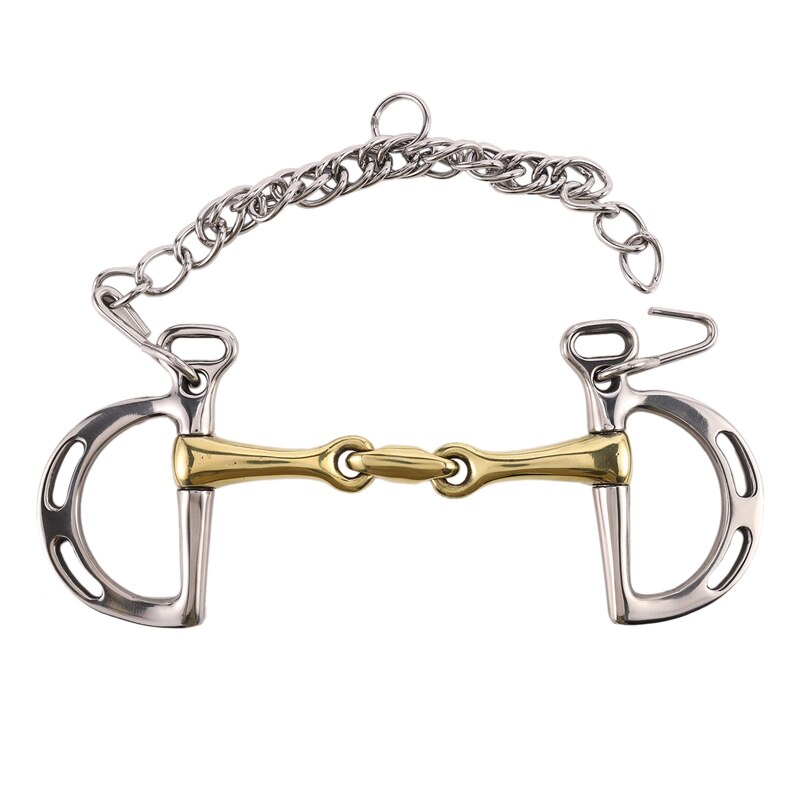 Horse Mouth Loose Stainless Steel Kimberwick Bit H... – Vicedeal