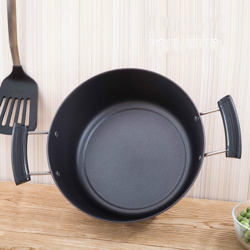 24cm kitchen utensils pan Non-stick Iron Saucepan ... – Vicedeal