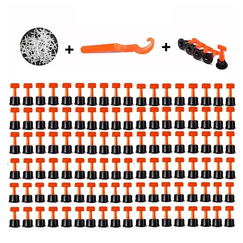 Tile Leveling System With Special Wrench Reusable Grandado