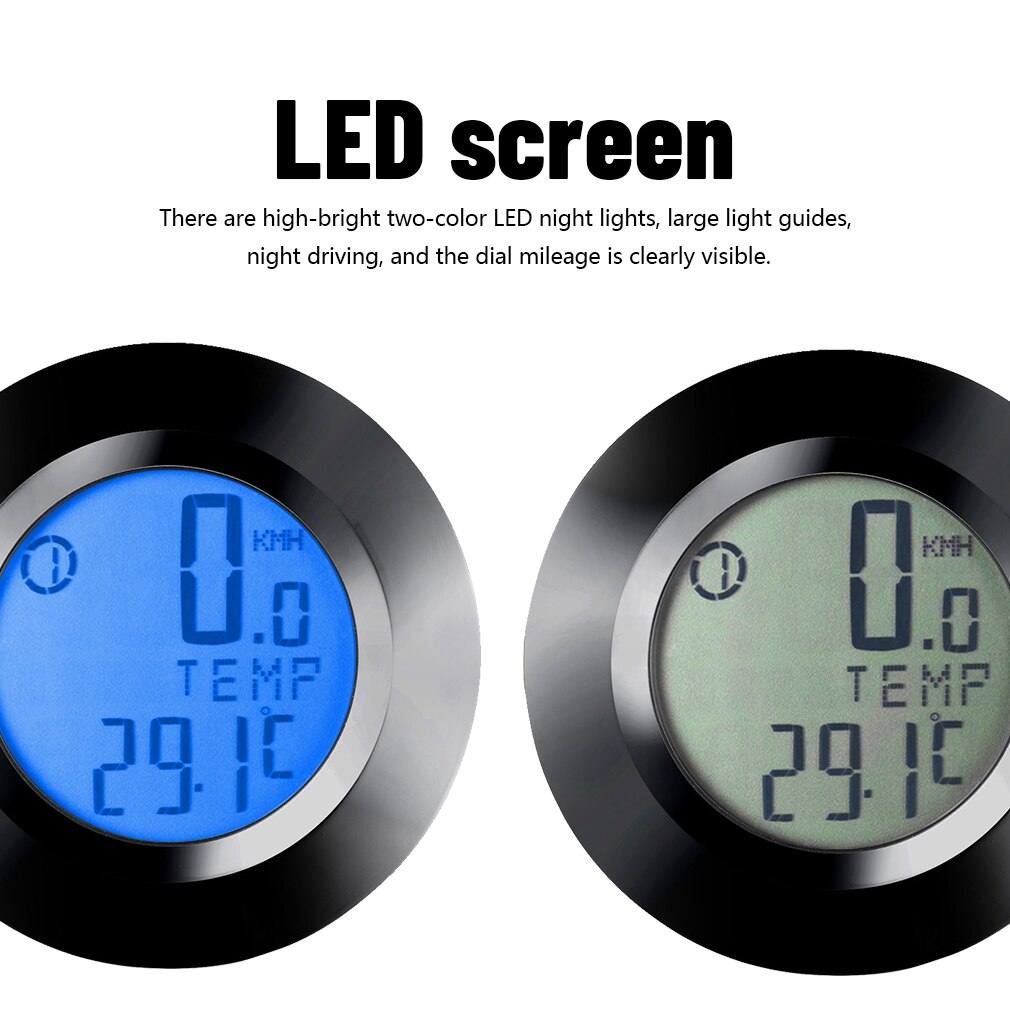 Sensors Lcd Backlit Bicycle Computer Speedometer S... – Grandado