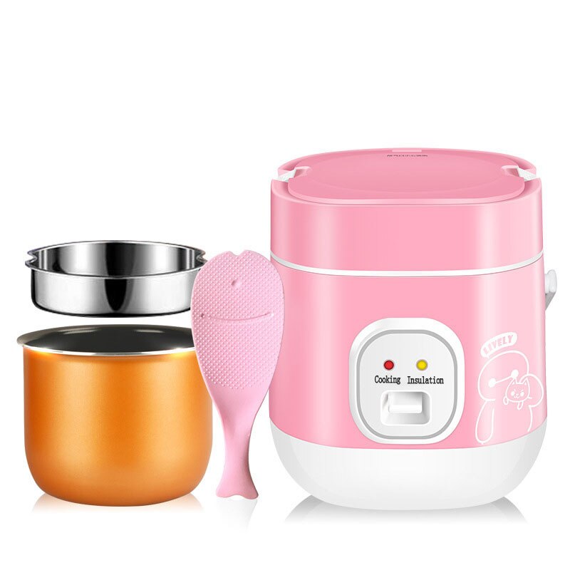 1.2L Portable Mini Electric Rice Cooker 2 Layers H... – Vicedeal