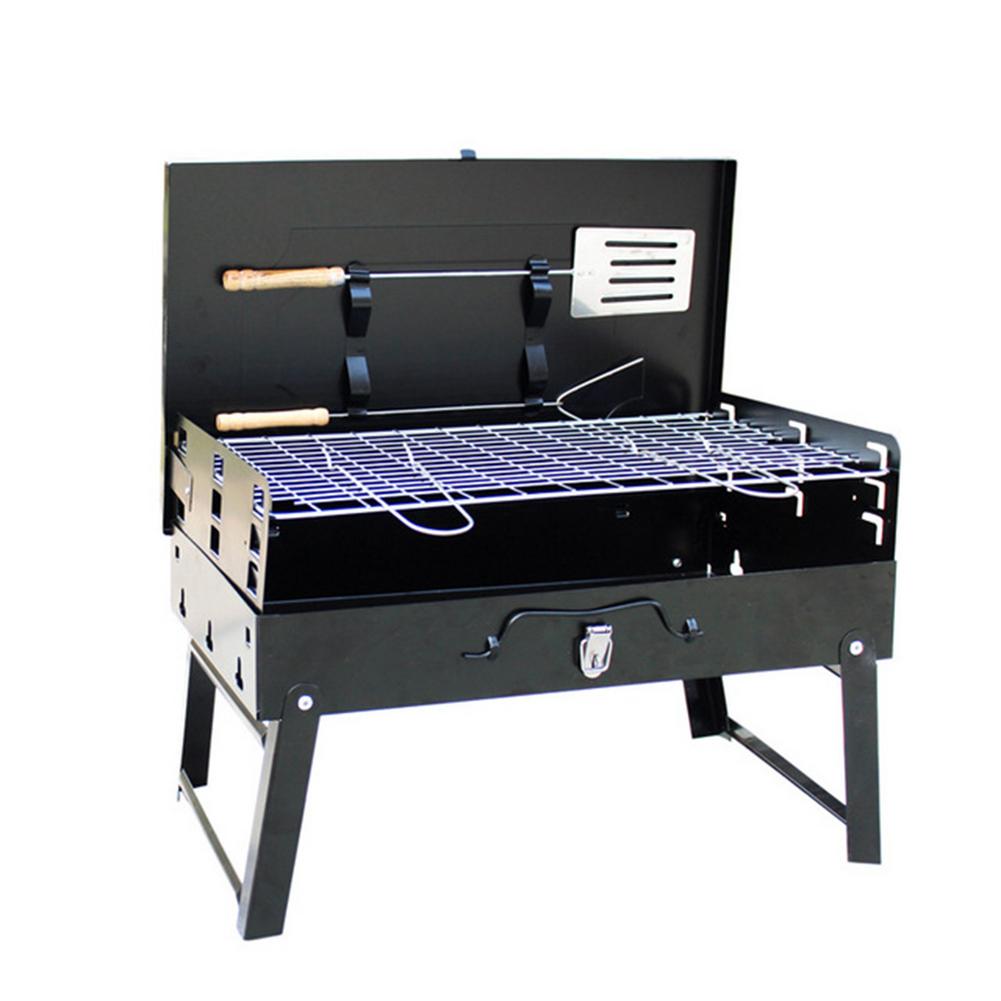 Barbecue Houtskool Grill Draagbare Box Type Kachel... – Grandado