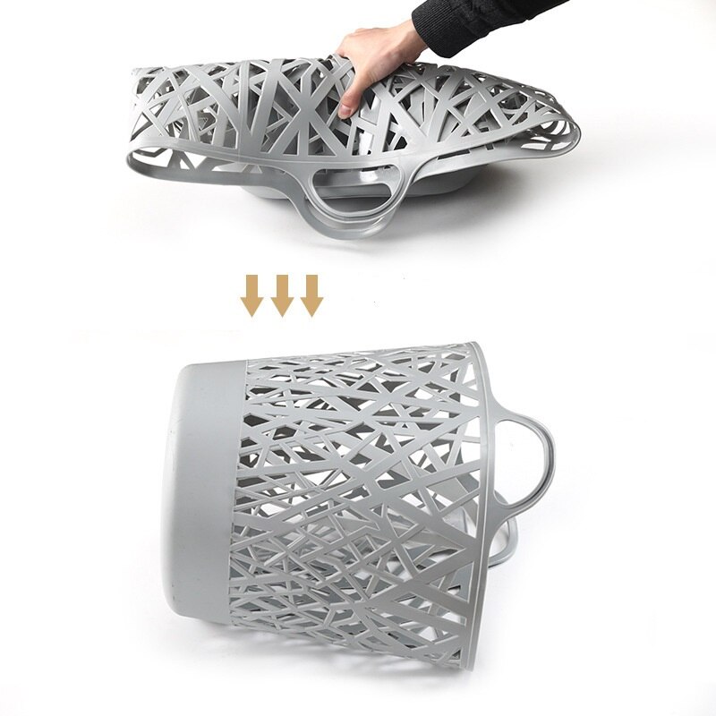 Japanese Style Dry Laundry Round Organizer Basket ... – Grandado