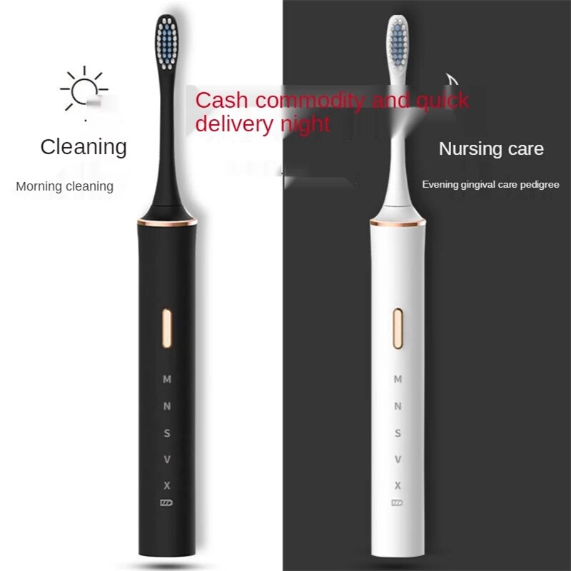 Electric toothbrush for adults with soft bristles ... – Vicedeal