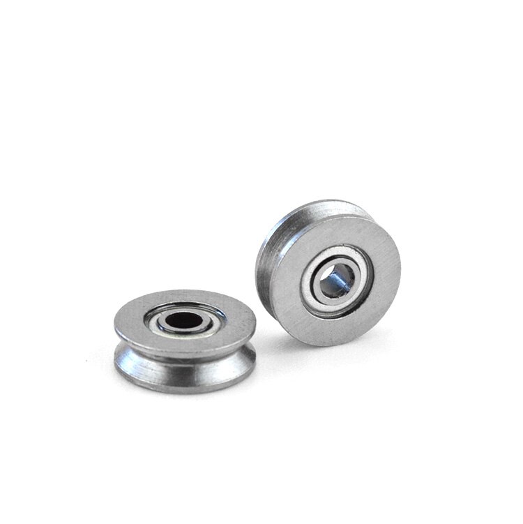 5pcs Micro V-Groove steel Wheel Wire Passing Guide... – Vicedeal