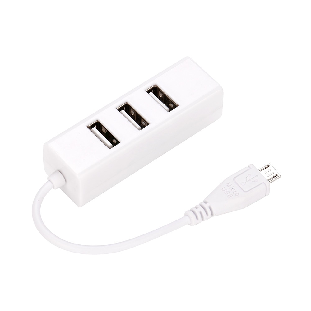 CARPRIE White Micro USB To 4 Port OTG Hub For Rasp... – Vicedeal