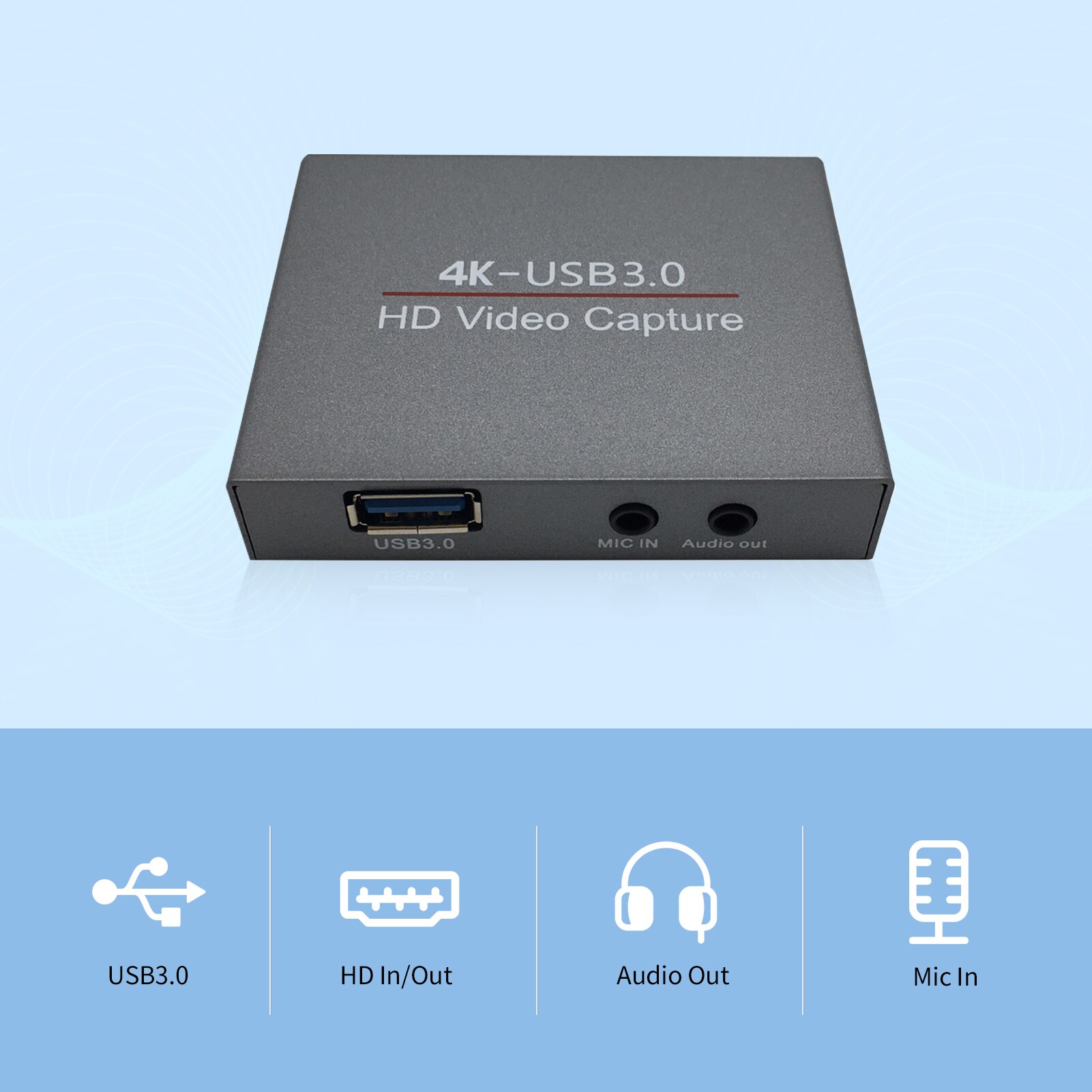 4K Hd Game Video Capture Card 1080P 60FPS USB3.0 V... – Vicedeal