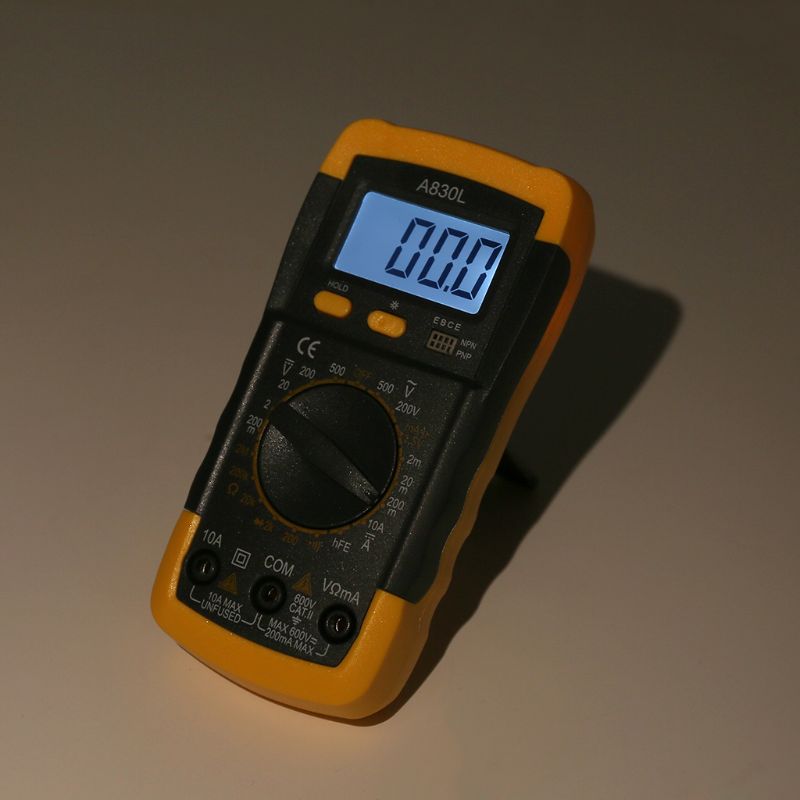 A830L Digital Multimeter LCD AC/DC Ammeter Voltmet... – Grandado