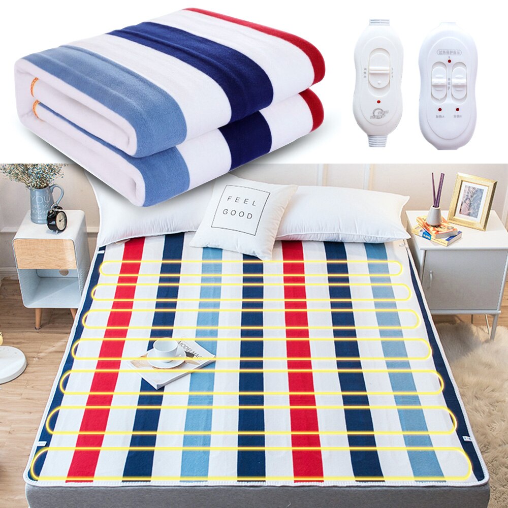 Euro Electric Heater Blanket Heated 220V Thicker H... – Vicedeal