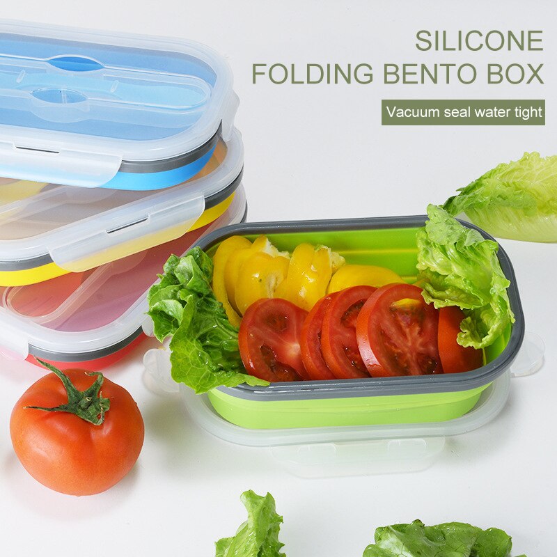 2-3L Folding Lunch Box Food Container Fruit Vegeta... – Vicedeal