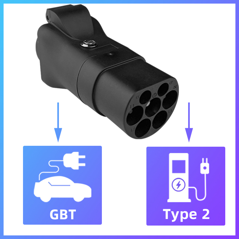 Compatible Type 2 Male to 220V and Gbt car v2l Ada... – Grandado