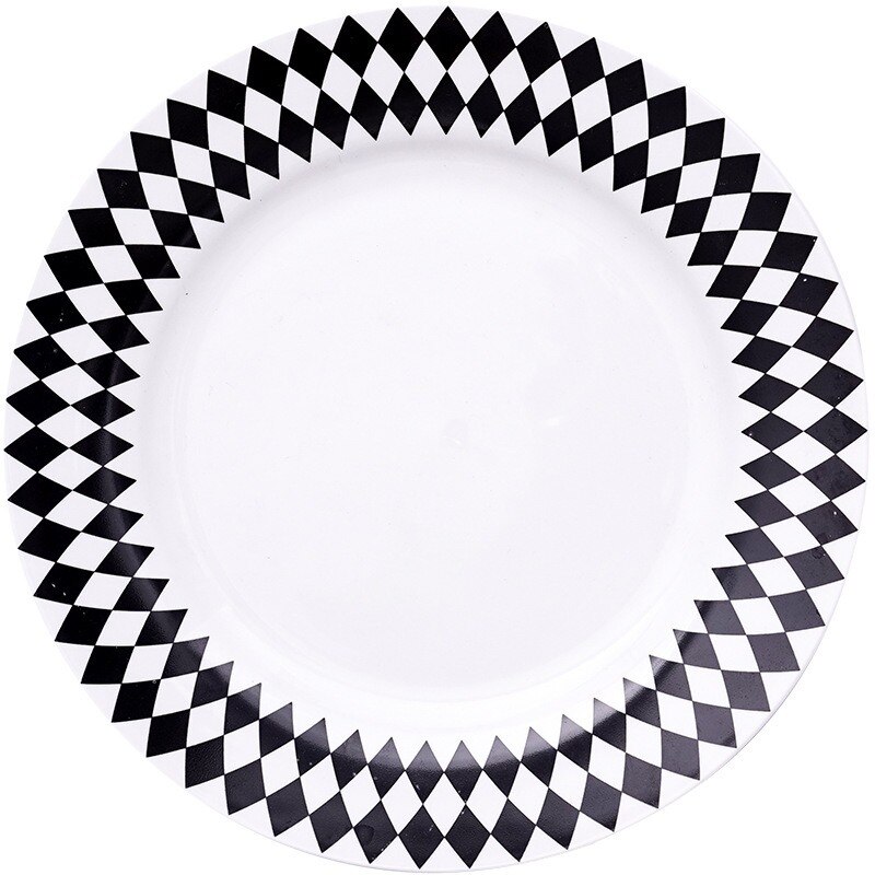 8 inch Nordic Simple Western Food Plate Ceramic Fl... – Grandado