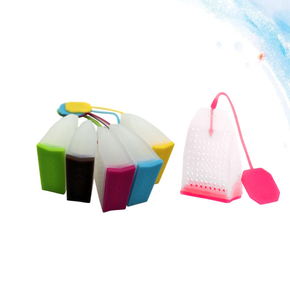 6PCS Silicone Reusable Tea Infuser Loose Leaf Filt... – Grandado