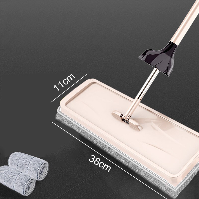 Floor Mop 360 Rotatable Floor Cleaner Microfiber S... – Vicedeal