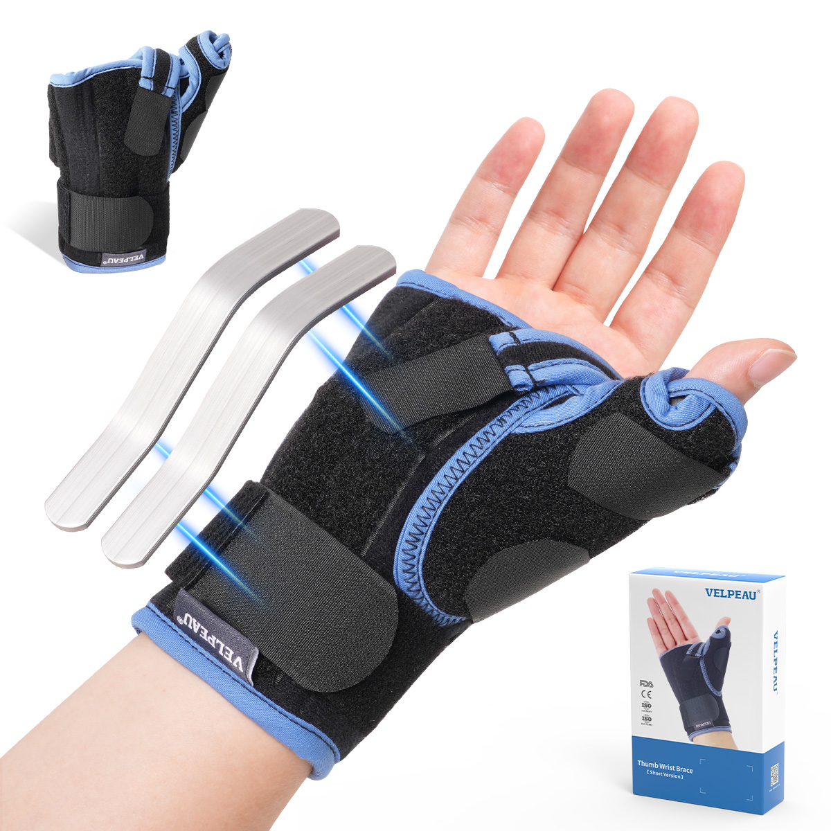 VELPEAU Wrist Splint with Thumb Stabilizer for Ten... – Grandado