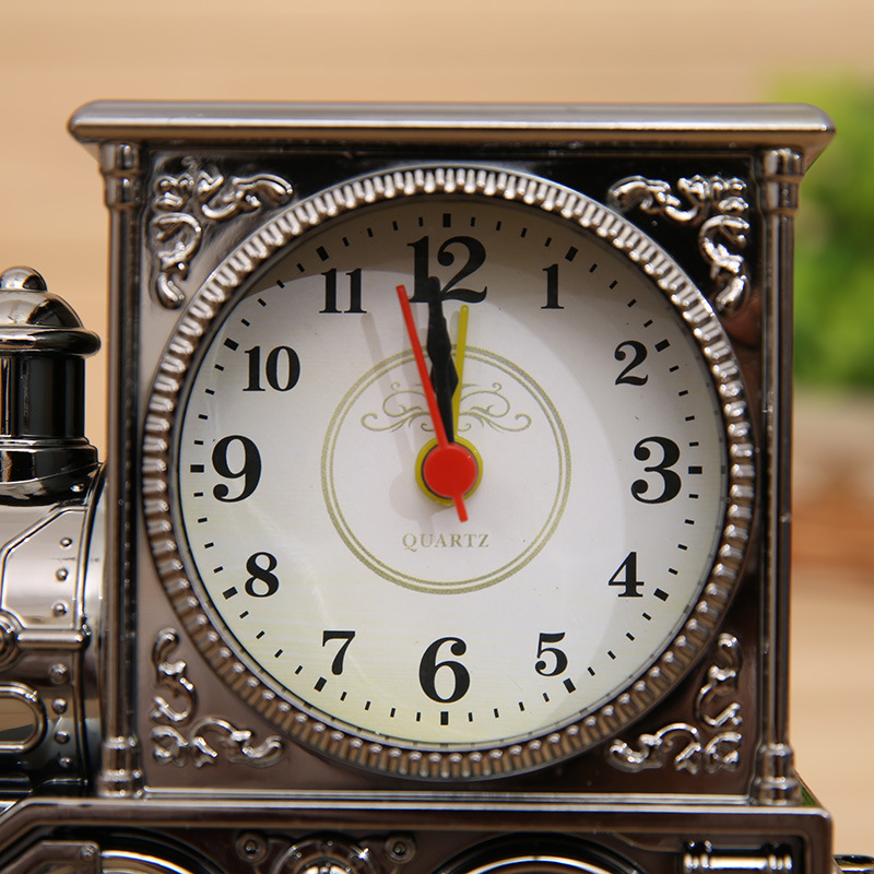 Classic Vintage Style Retro Locomotive Alarm Clock... – Grandado