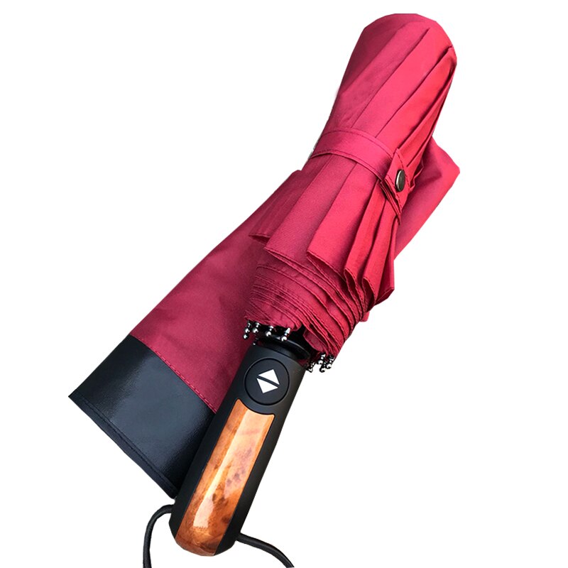 Vindbestandig automatisk kompakt paraply regn kvin... – Grandado