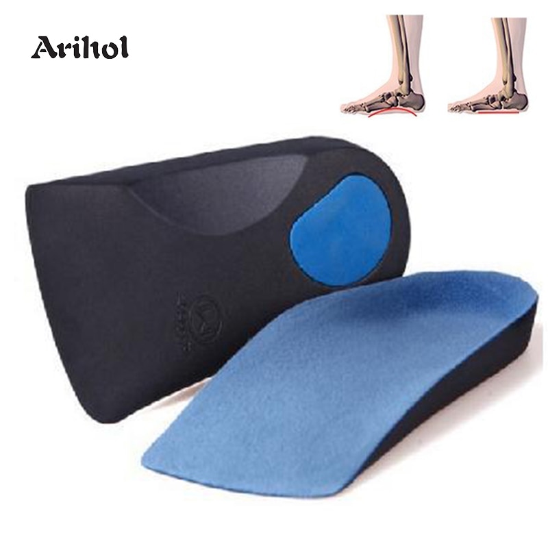 Unisex 3/4 Orthotics Arch Support Heel Pad for Fla... – Vicedeal