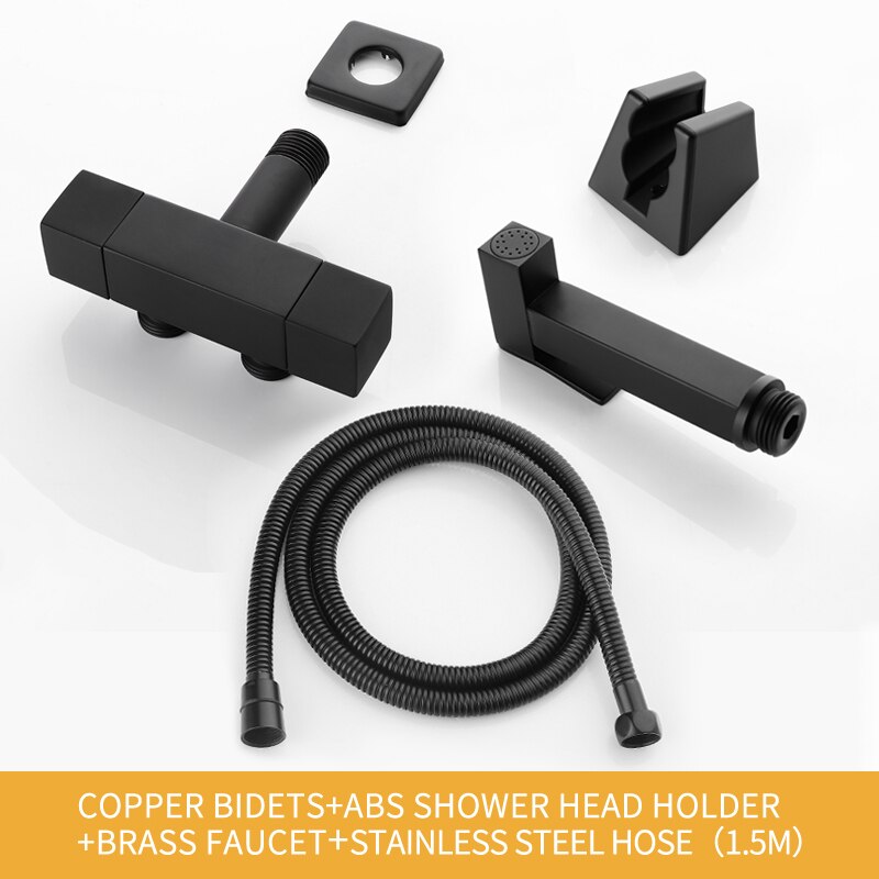 Brass Shattaf Corner Valve Bidet Faucets Toilet Sq... – Grandado