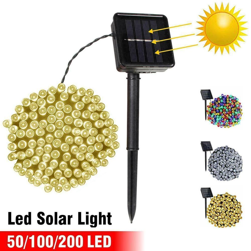300 Led Solar String Lights 8 Modus Fairy Lights O... – Grandado