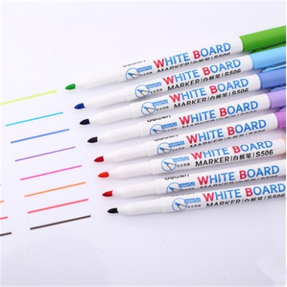 8color/box Low Odor Dry Erase Markers, Whiteboard ... – Grandado