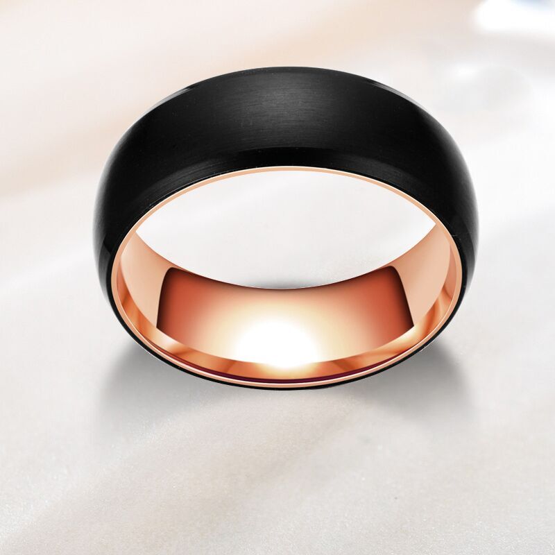 Yoiumit Rose Gouden Ring Sferische Roestvrij Staal... – Grandado