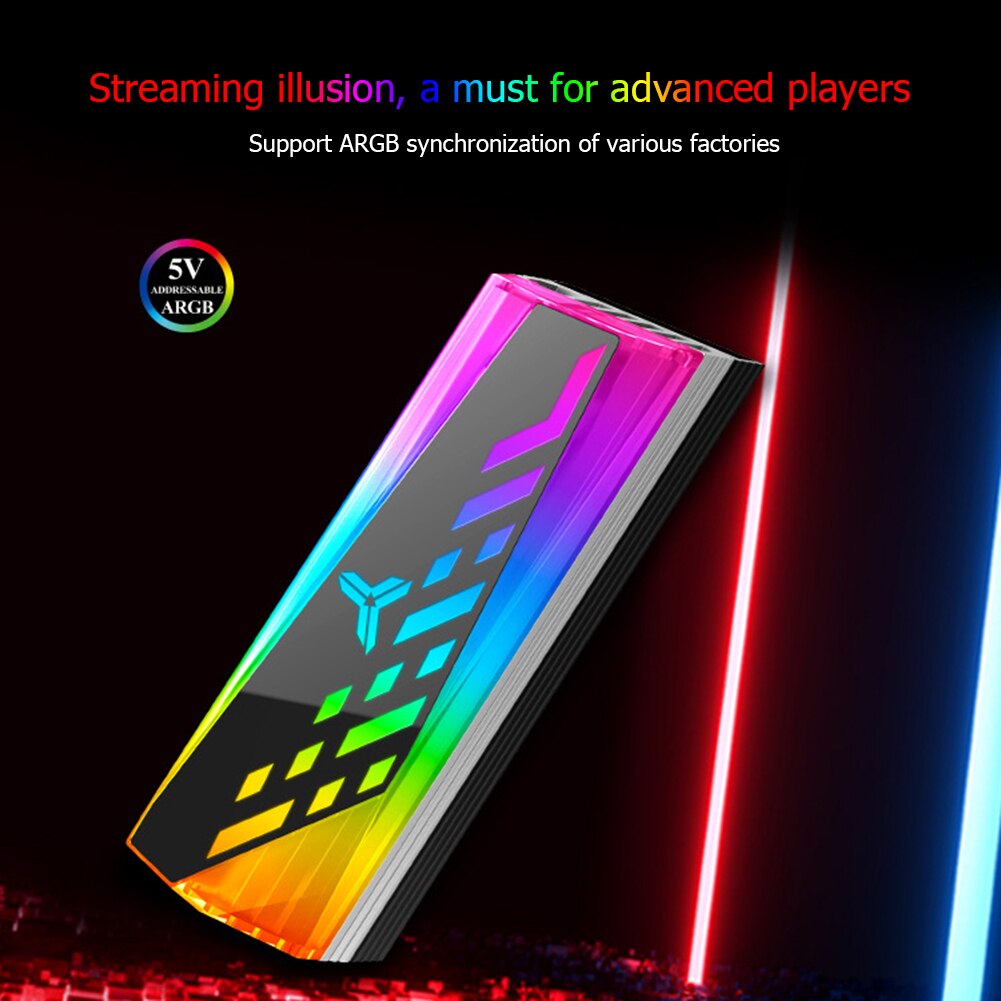 JONSBO M.2 2280 SSD Heatsink Addressable ARGB RGB ... – Grandado