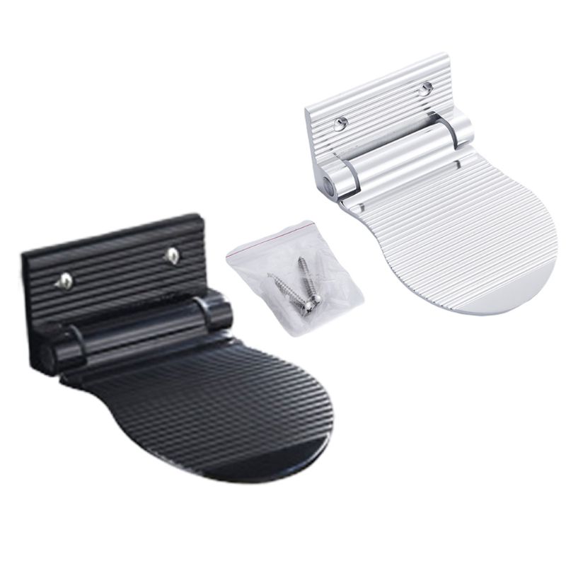 Folding Aluminium Shower Footstool Wall Mounted Ba... – Vicedeal