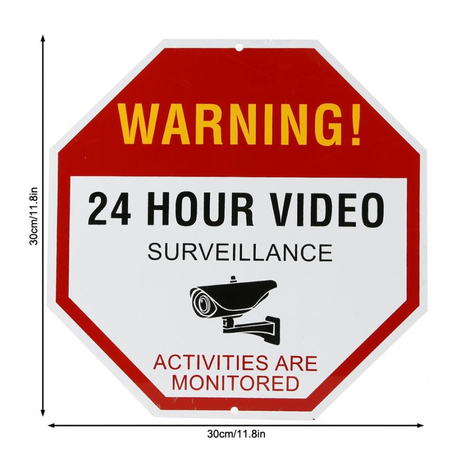 30*30cm 24 Hour Video Surveillance Security Avoid ... – Grandado