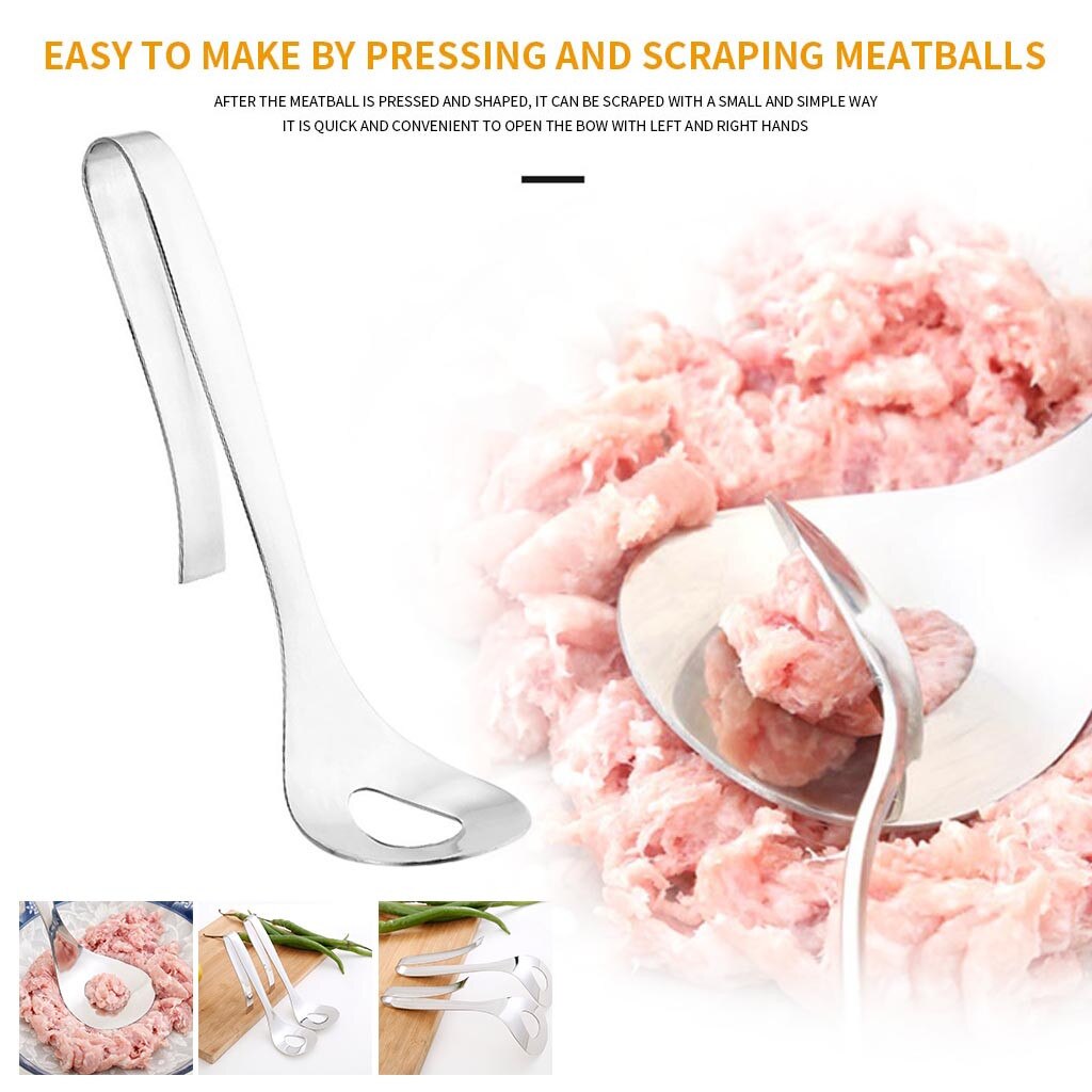 Stainless Steel Meatball Spoon Maker Non-stick Mea... – Grandado