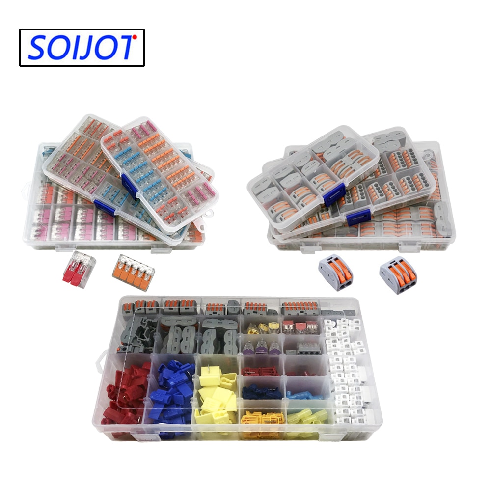 wire connector set box universal compact terminal ... – Grandado