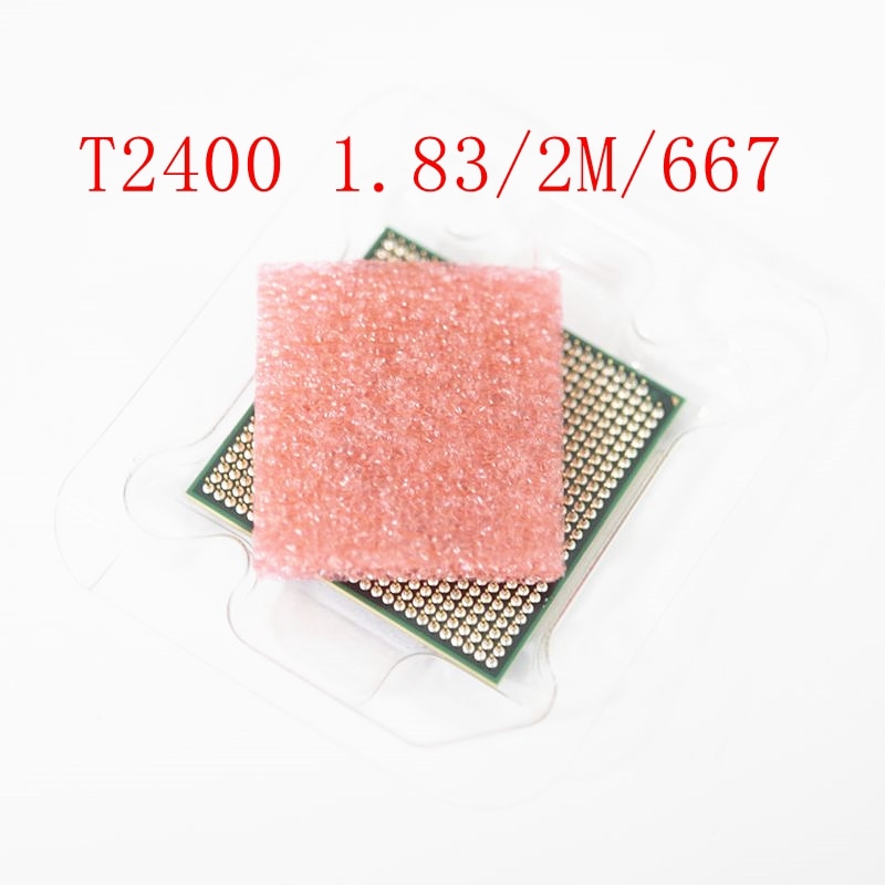 CPU ordinateur portable Core 2 Duo T2400, 1.83/2M/... – Grandado