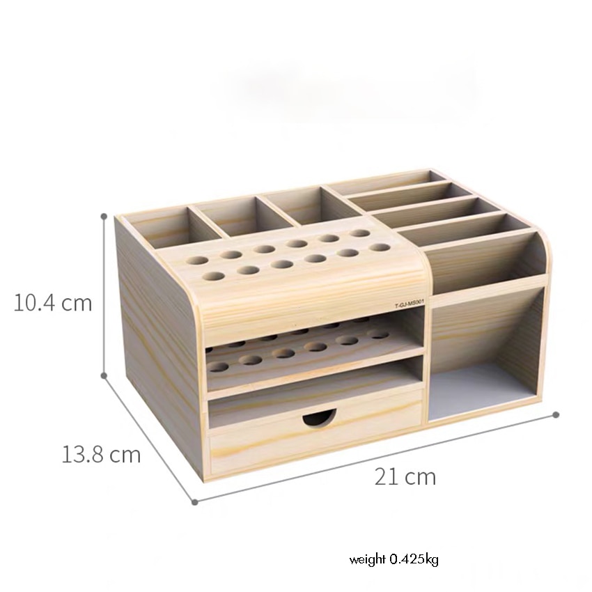 Wooden Tools Storage Box Holder Hobbies Tool Organ... – Grandado