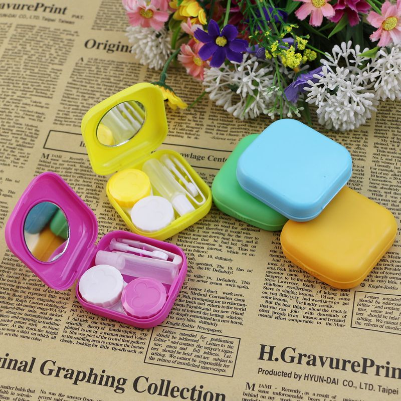 Easy Carry 1PCS 5.6x5.4x2cm Travel Glasses Contact... – Vicedeal