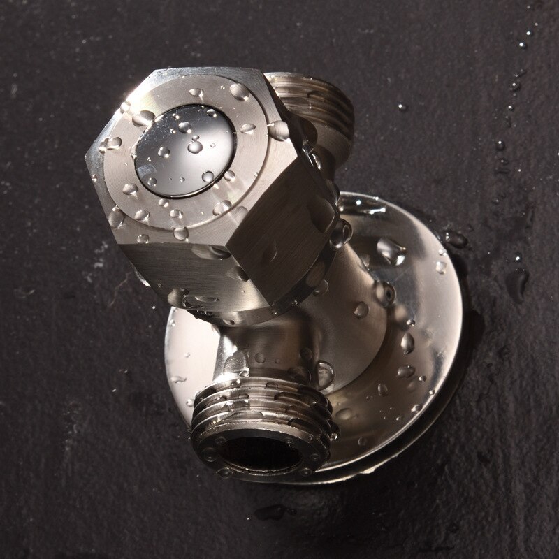 304 edelstahl 3-wege T-adapter eckventil 1 einlass... – Vicedeal