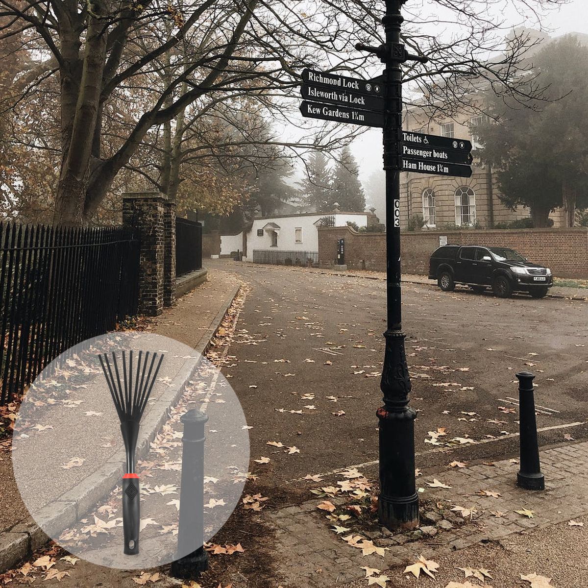 1PC Large Steel Wire Gardening Rakes Multifunction... – Grandado