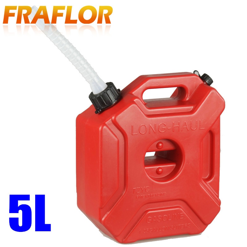 5L Car Gasoline Can Fuel Tank SUV Jerrican Portabl... – Vicedeal
