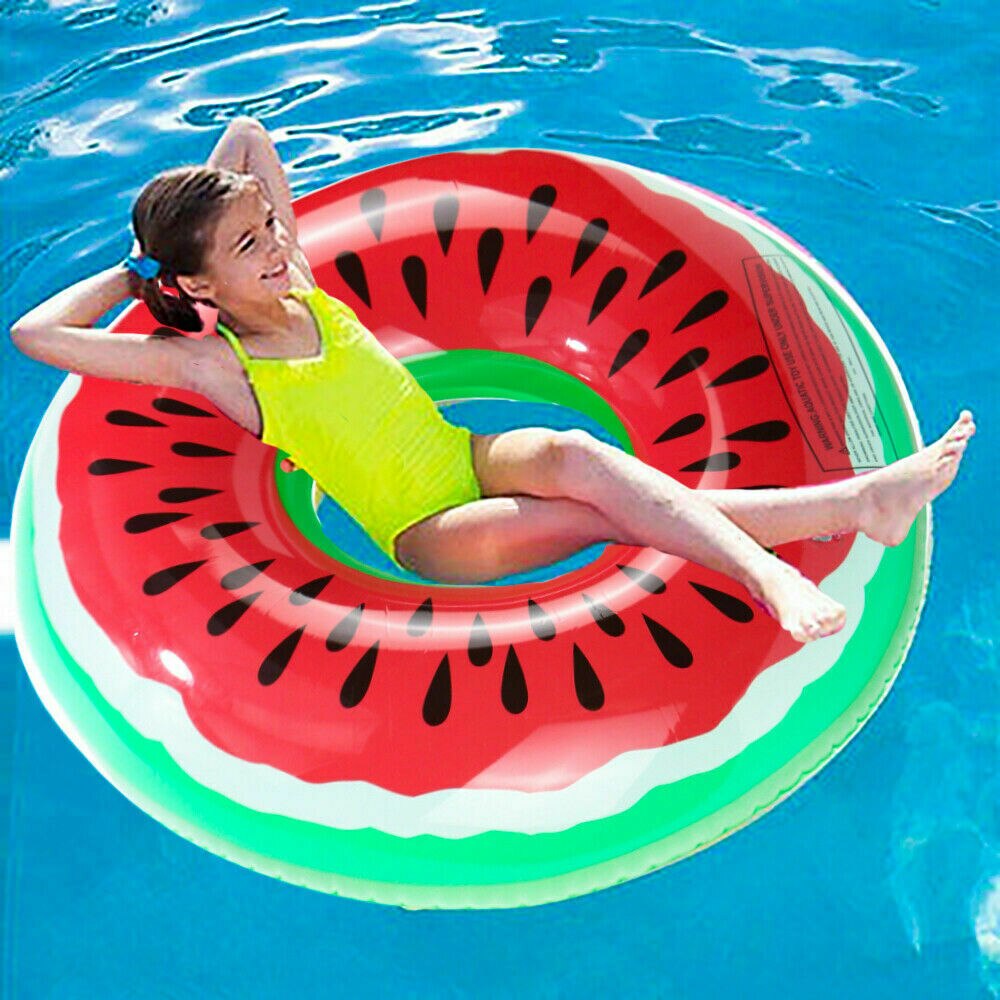 Watermelon Inflatable Pool Float Circle Swimming R... – Vicedeal