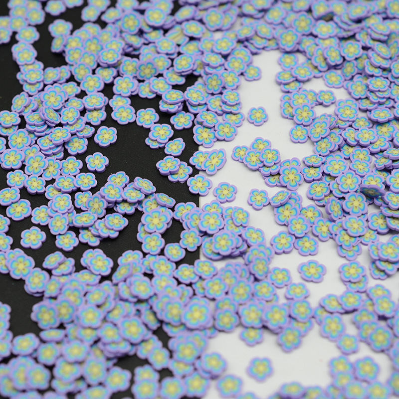 Nice Cute Nail Art Polymer Clay Flowers slice DIY ... – Grandado