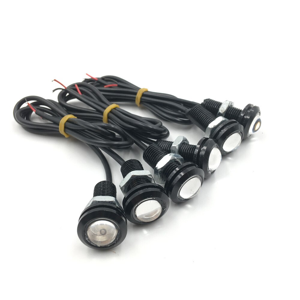 6 stuks 9W 12V 18MM LED Eagle Eye Light Car Fog DR... – Vicedeal