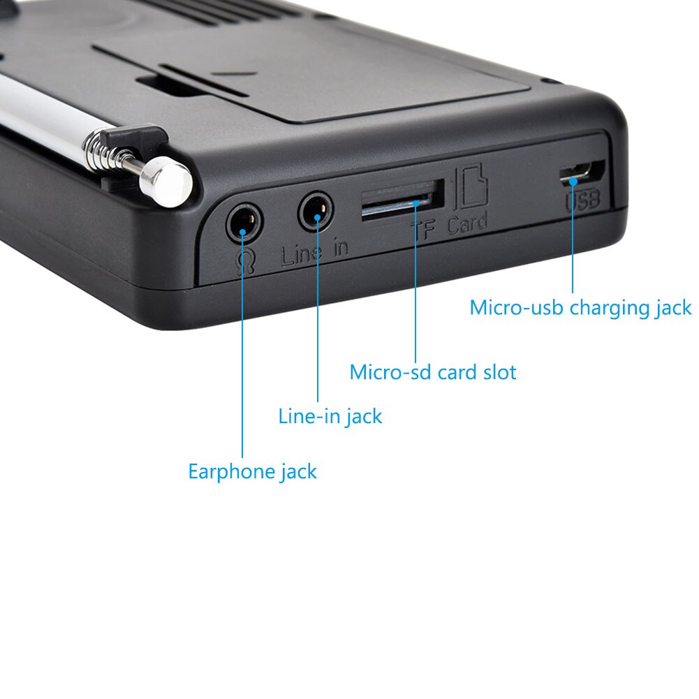 K603 FM/SW/AM Multifunctional Radio Multi Band Dig... – Vicedeal