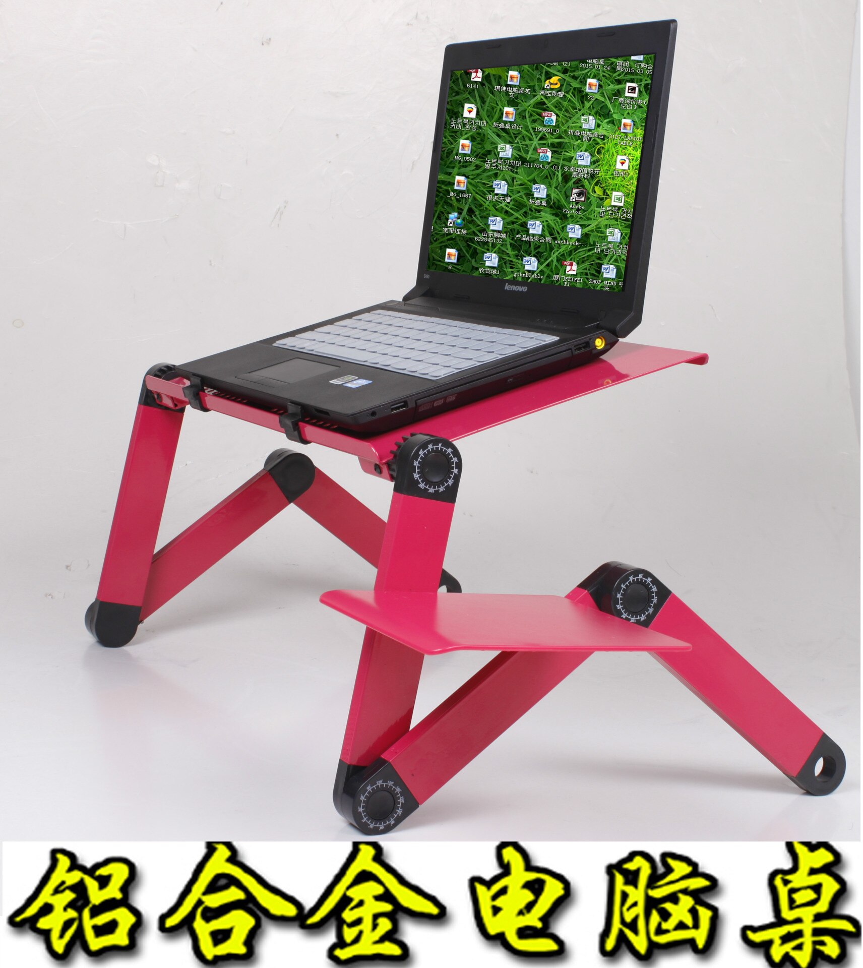 Portable Aluminum Laptop Desk Ergonomic Computer D... – Grandado