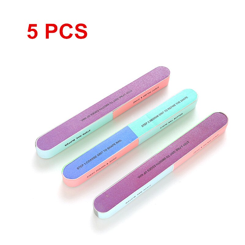 50/30/10/5 Pcs Nail Art Six-side Polishing Nail Fi... – Grandado