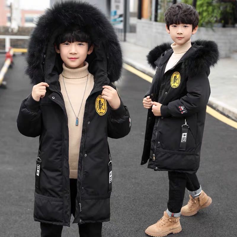 Jongens Parker Winter Katoenen Jas Grote Kinderen ... – Vicedeal