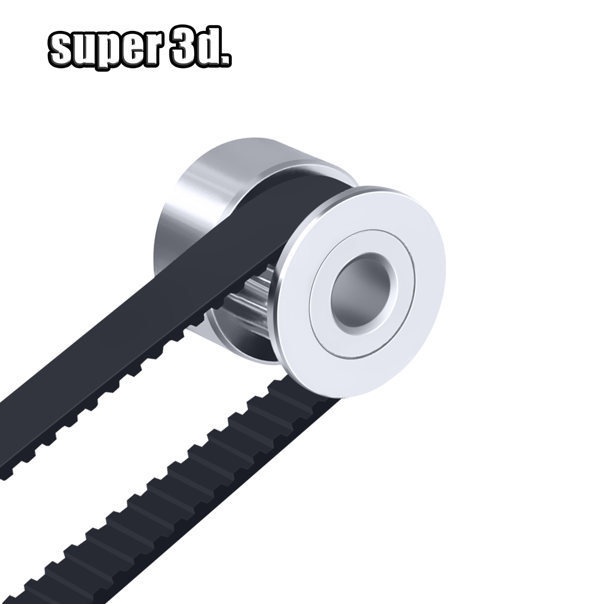 2GT belt synchronous belt GT2 open Timing belt Wid... – Grandado