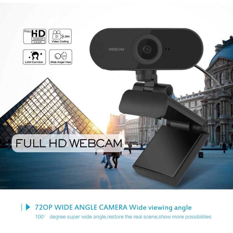 2K/1080P Auto Focus HD Webcam Built-in Microphone ... – Grandado